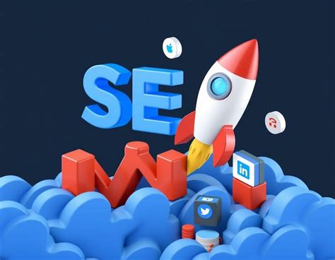 3d Seo Optimization Rocketpowered Marketing Strategies For Web And Social Media Premium Ai