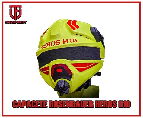 Novo Capacete Rosenbauer Heros H10 Touchfire®