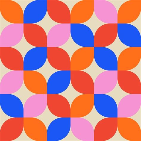 Premium Vector Brutalism Design Abstract Vector Pattern Made With Simple Geometric Shapes