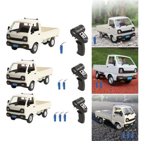 Wpl D12 Mini Rc Truck 1 16 Scale 2wd Simulation Rc Car £36 01 Picclick Uk
