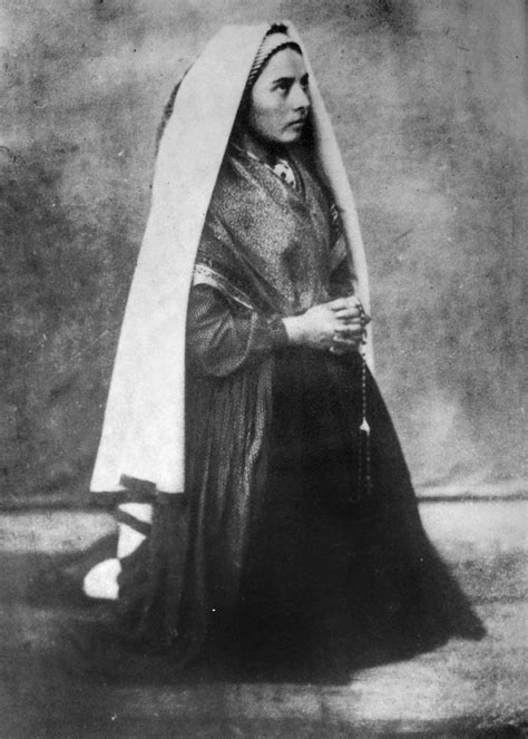 Iconographie ChrÉtienne Sainte Bernadette Soubirous Vierge Voyante