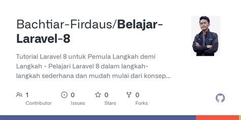 Github Bachtiar Firdausbelajar Laravel 8 Tutorial Laravel 8 Untuk Pemula Langkah Demi