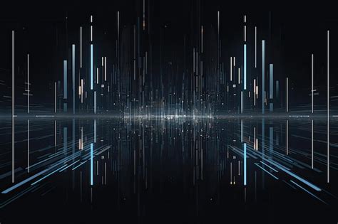 Premium Photo Abstract Circuit Board Concept Artwork In The Style Of Dark Sky