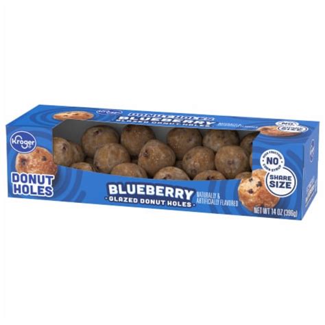 Kroger® Blueberry Glazed Donut Holes 14 Oz Kroger