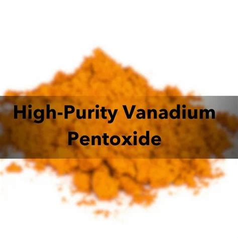 Vanadium Pentoxide V2o5 At ₹ 2800kg Vanadium Pentoxide In Surat Id