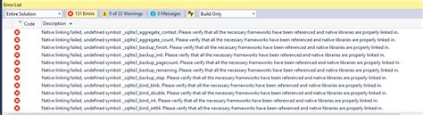 C Xamarinforms With Sqlite Wont Build Stack Overflow