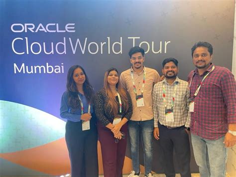 Vijay Tiwari On Linkedin Oracle Oraclecloudworldtour Cloudtechnology Innovation…