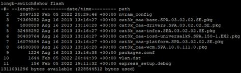 Cisco Switch Cli Flash Directory Problem Rcisco