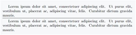 How Do You Draw A Horizontal Line In Latex