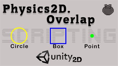 unity2d physics2d ovelap circle box point ejemplos scripting detección de colliders el canal