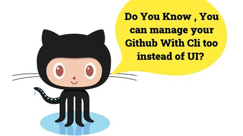 How To Install And Use Github Cli Knoldus Blogs