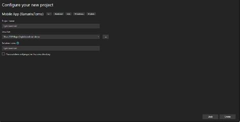 Create Xamarin Forms Application Using C For Android IOs