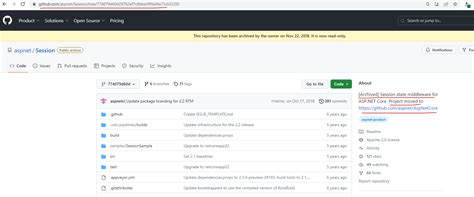 Microsoftaspnetcoresession 220 Is Deprecated What Is The