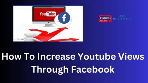 How To Increase Youtube Views Through Facebook Youtube