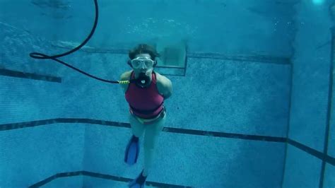 Pool Swimsuit Scuba Thisvid Com