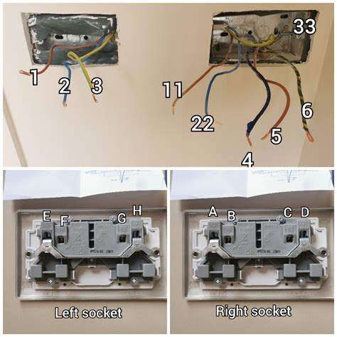 Wiring Two Dual Sockets R Ukelectricians