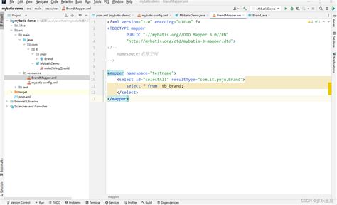 在idea中使用mybatis查询mysql中的数据idea查询mysql数据库中数据 Csdn博客