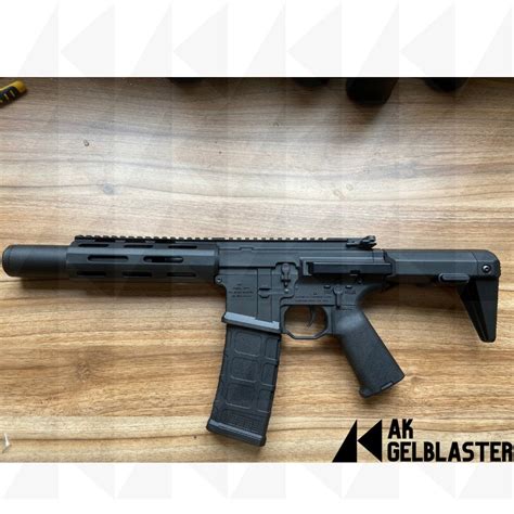 honey badger v2 gel blaster grey new color released dec 2023 akgelblaster