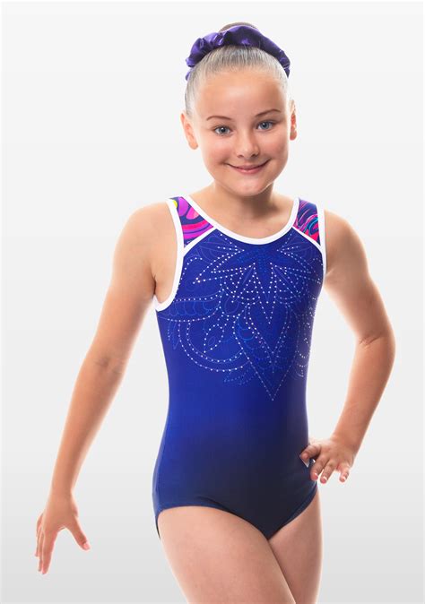 Ariana Sleeveless Recreational Tank Girls Gymnastics Leotard Velocity