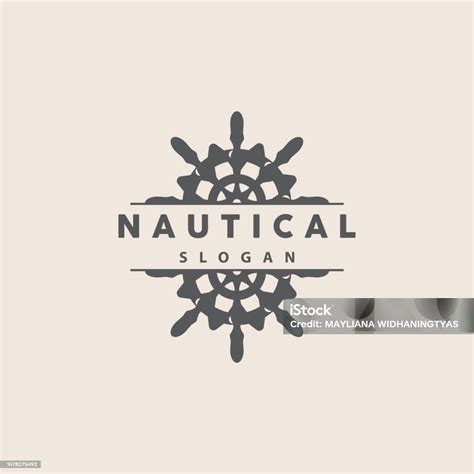 선박 스티어링 로고 스티어링 휠 보트 선박 요트 나침반 벡터 우아한 심플 미니멀리스트 디자인 바다 항해 로고에 대한 스톡 벡터 아트 및 기타 이미지 Istock