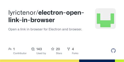 Github Lyrictenorelectron Open Link In Browser Open A Link In