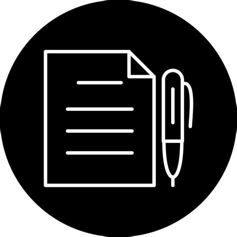 Assignment Vector Icon Style 22544351 Vector Art At Vecteezy