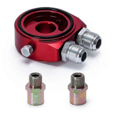 Car Universal Oil Filter Sandwich Adapter For Oil Cooler Plate Kit An10