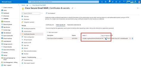 How To Configure Cisco Secure Email Account Settings For Microsoft Azure Microsoft 365 Api Cisco