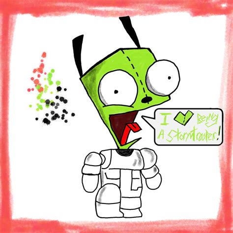Stormtrooper Gir By Eveldoodles On Deviantart