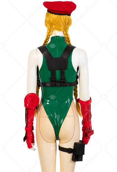 Street Fighter Cammy White Cosplay Costume Bodysuits For Women Top