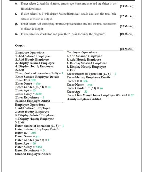 Solved 1 Write Java Application As Per Class Diagram And