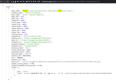 Filtering And Searching Strings Using Ords Query Parameters