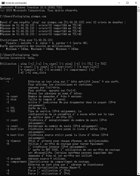 Comment Faire Un Ping Sur Une Adresse Ip Ou Un Site Web