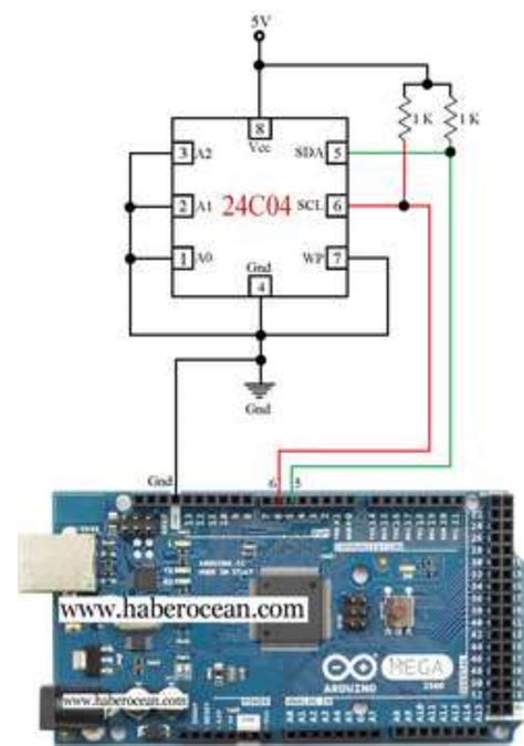 Interfacing Eeprom 24c04 With Arduino 8 6 Interfacing