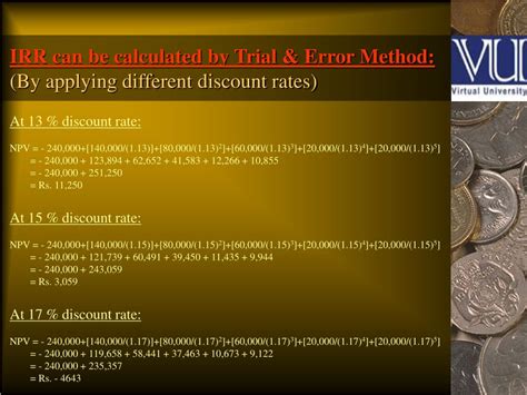 Ppt Internal Rate Of Return Irr Powerpoint Presentation Free Download Id 1485935