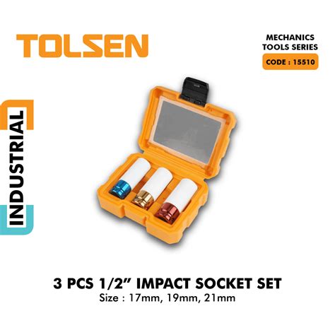 3 PCS 1 2 IMPACT SOCKET SET Huinindo Multi Niagatama