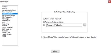 Default Save Location Notepad Community