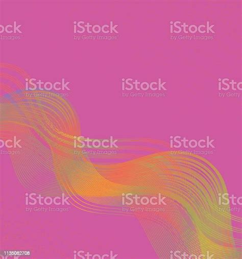 흐르는 물결 모양의 다채로운 라인과 모양으로 만들어진 현대 분홍색 추상적 인 배경 디자인 0명에 대한 스톡 벡터 아트 및 기타 이미지 0명 곡선 그라데이션 Istock