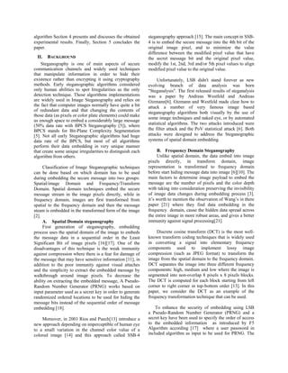 37 C 551 Reduced Changes In The Carrier Of Steganography Algorithm PDF
