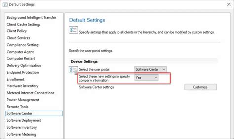 How To Set Up Software Center Notification Logo In Sccm