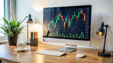 A Computer Monitor With A Graph Showing The Graph Of Graph Graph