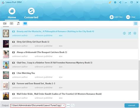 set output directory leawo tutorial center