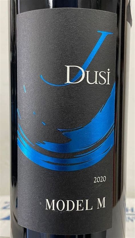 2020 J Dusi Model M Usa California Central Coast Paso Robles