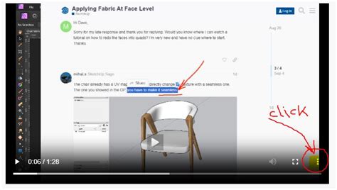 Trouble Applying Patterned Fabric Sketchup Sketchup Community