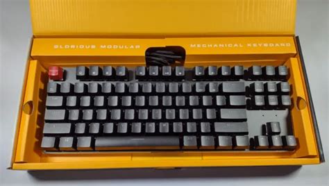 Glorious Gmmk Tkl Tenkeyless Gaming Keyboard Hotswap Switches Black