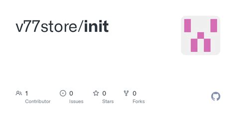 Github V77store Init