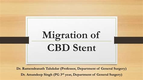 Cbd Stent Pptpptx