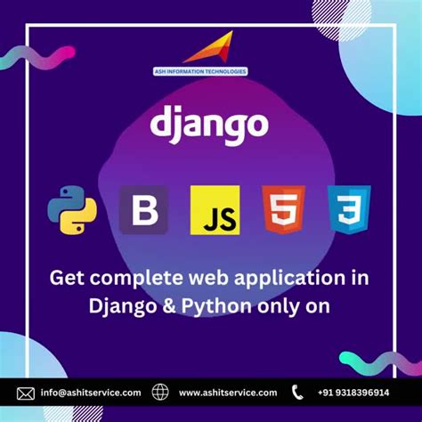 Ash Information Technologies Private Limited On Linkedin Django Python Programming Coding