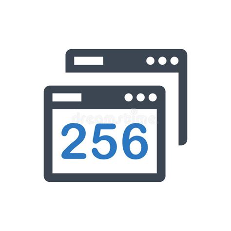 Sha 256 Icon Stock Vector Illustration Of Symbol Security 216587096