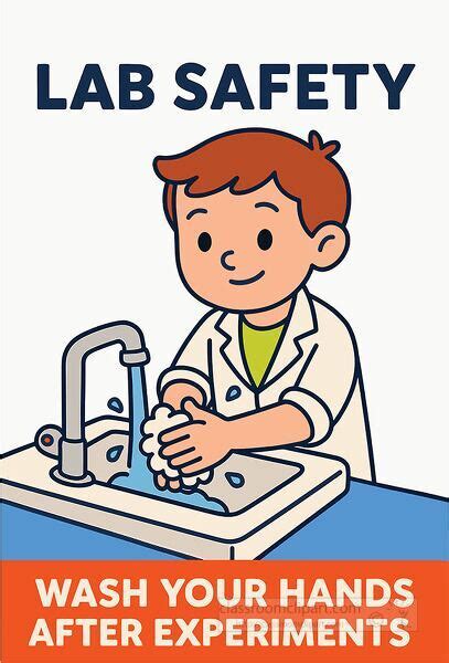 Cartoon Lab Safety